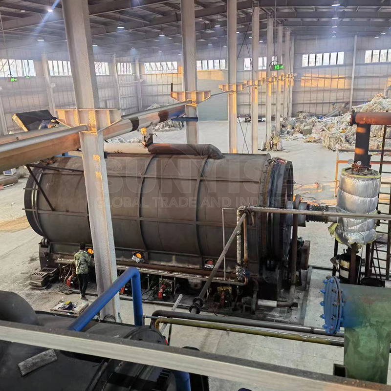Waste Plastic Pyrolysis Plant - Charcoal plant, waste recycle plant and ...