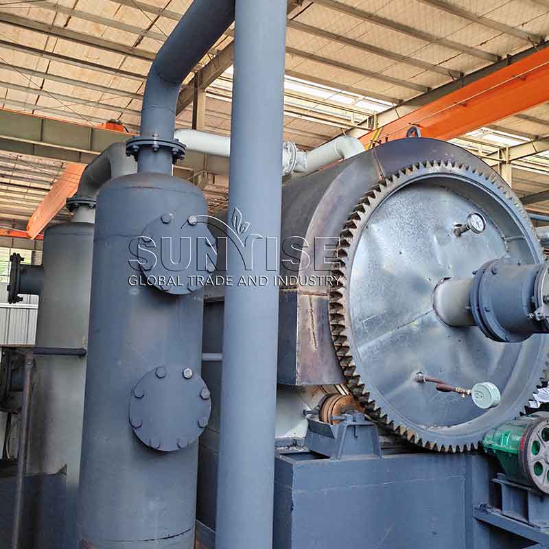 Tire Pyrolysis Plant - Charcoal plant, waste recycle plant and ...